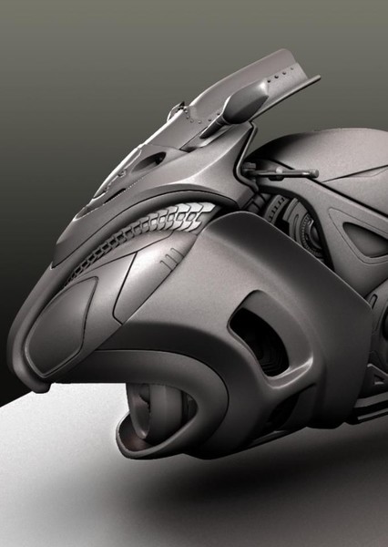 AeroMobil-Chupacabra Jetlander-95 (Aero-Flying Nuclear-Powered Jet Bike ...