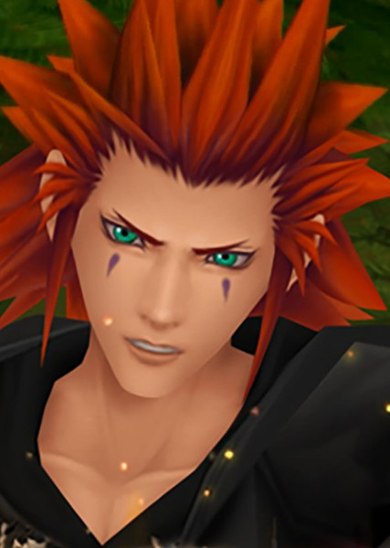 Axel Kingdom Hearts Face