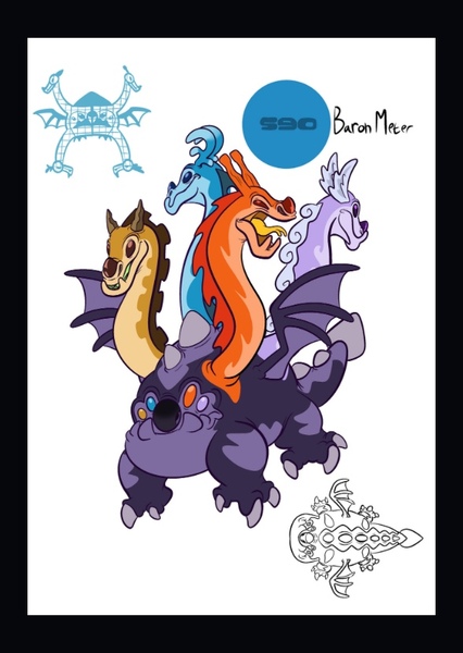 Baron Meter (590) Fan Casting