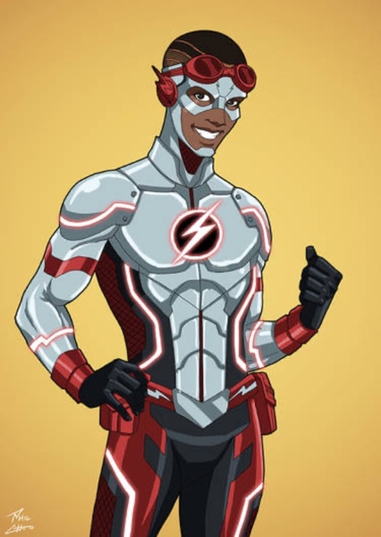 Fan Casting Brandon Mychal Smith as Wallace "Ace" West/Kid Flash II in ...