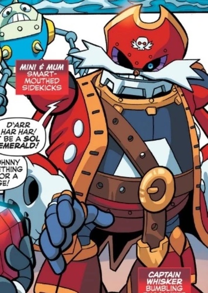 Fan Casting Christopher Sabat as Captain Whisker in Sonic: Journey (A ...