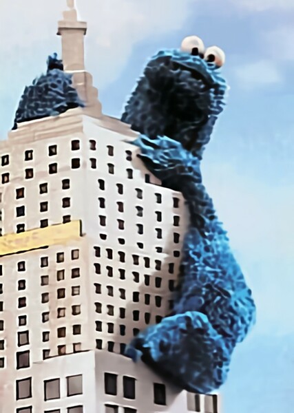 Attack of the Cookie Monster Fan Casting for Sesame Street Cinematic ...