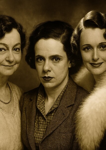Fan Casting Elsa Lanchester, Lucille La Verne, and Mary Astor as Peach ...