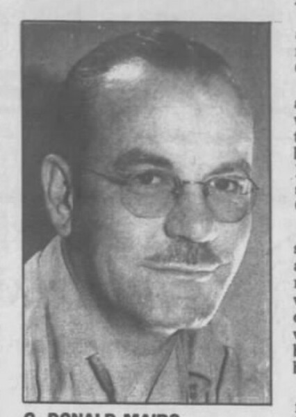 George Donald Mairs Fan Casting