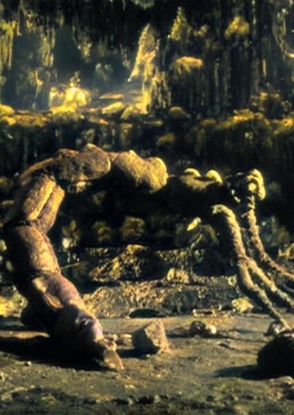 Insect with Octopus Arms Fan Casting