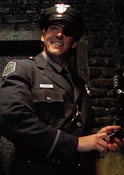 Eye Patched Arkham Guard Fan Casting for Batman & Robin (Dark Version ...