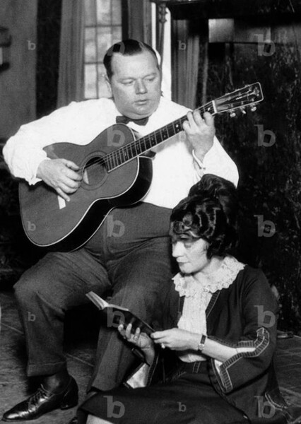 Roscoe "Fatty" Arbuckle and Minta Durfee Fan Casting