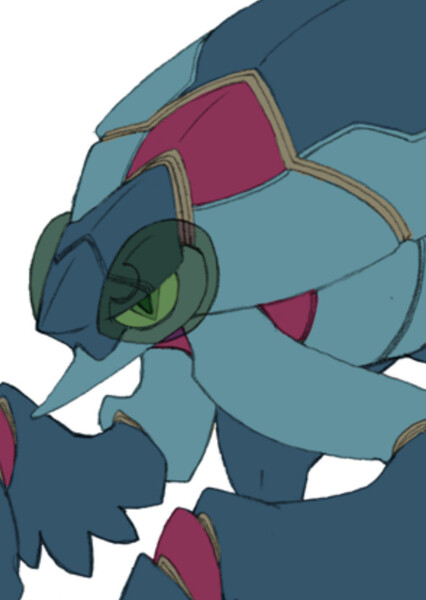 Scrapped Diving Beetle Pokémon Evolution Fan Casting