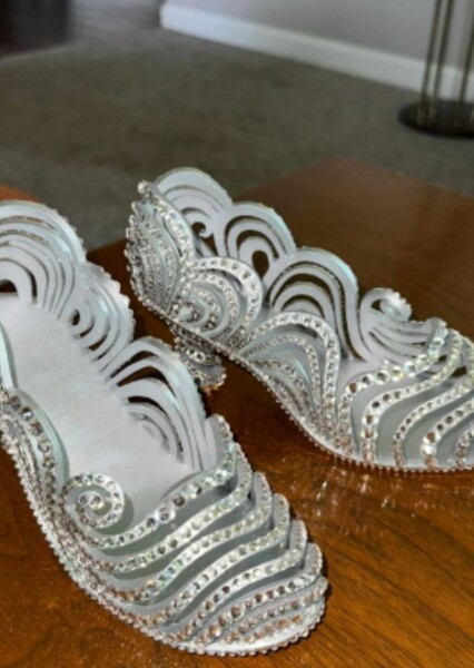 silver slippers Fan Casting