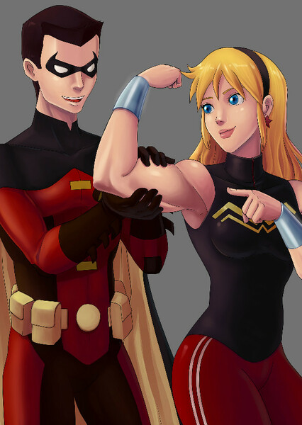Tim Drake and Cassie Sandsmark Fan Casting