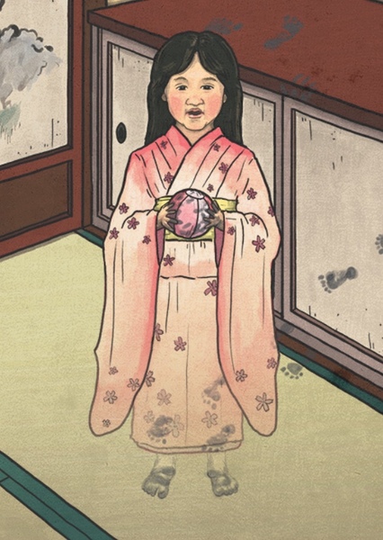 Zashiki-warashi Fan Casting