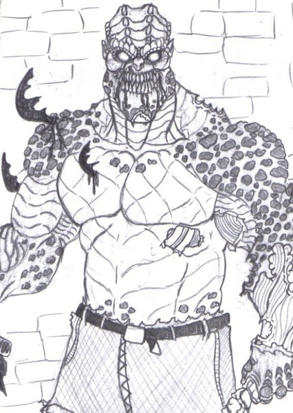Zombie Killer Croc Fan Casting