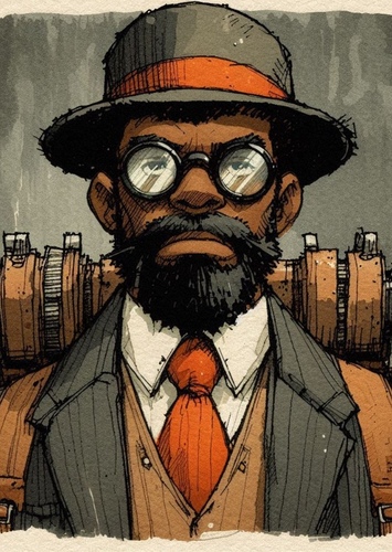 Alan Mason Fan Casting for Amber Clad (Steampunk Studio Ghibli style ...