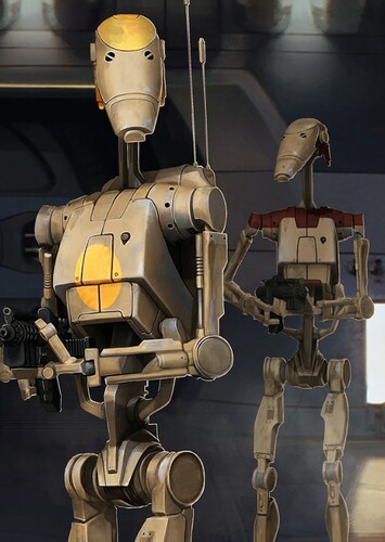 Battle Droids Fan Casting for Star Wars and Fairy Tail: Leia, Lucy ...
