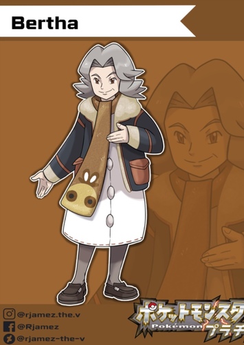 Bertha Fan Casting for Pokemon Generation 4 | myCast - Fan Casting Your ...