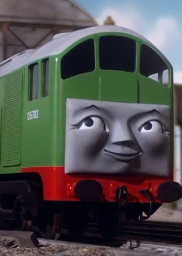 BoCo The Green Diesel Engine Fan Casting for The Magic Railroad ...