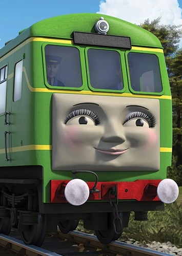 Daisy The Green Diesel Rail-Car Engine Fan Casting for Thomas & Friends ...