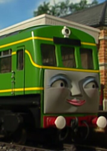 Daisy The Green Diesel Rail-Car Engine Fan Casting for Thomas & Friends ...