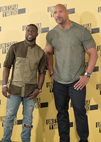 Dwayne Johnson and Kevin Hart Fan Casting for What Characters Do You ...