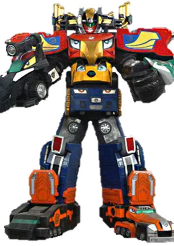 Engine G6 Megazord Fan Casting for Power Rangers: Engine Force | myCast ...