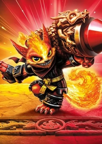 Flare Wolf Fan Casting for Skylanders: Universe Of Elemental Powers ...