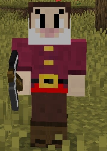 Grumpy Fan Casting for The Seven Dwarfs in Minecraft | myCast - Fan Casting Your Favorite Stories