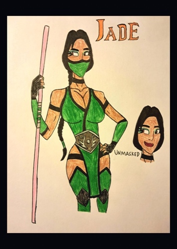 Jade Fan Casting for Mortal Kombat: Rebirth (credits for EK2001/Ethank1215) | myCast - Fan ...