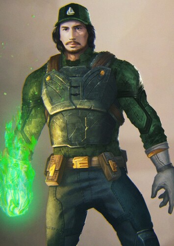 Fan Casting Adam Driver as Luigi (live-action) in Casting a random ...