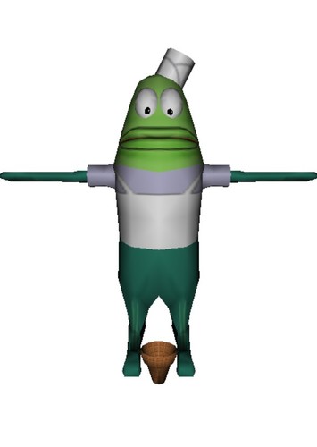 Male Fish Fan Casting for Lights! Camera! Pants! (Mermaid Man Movie ...