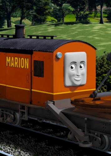 Marion The Orange Steam Shovel Fan Casting for Thomas and Friends ...