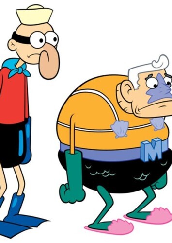 Mermaid Man and Barnacle Boy Fan Casting for Classic Hero Actors as ...