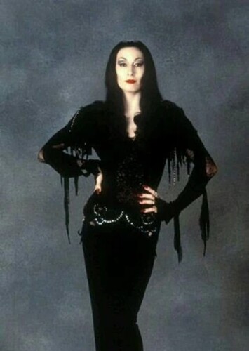 Fan Casting Anjelica Huston as Morticia Addams in Metv Presents the Top ...