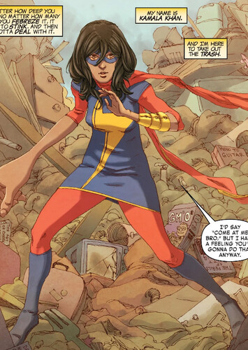 Fan Casting Laura Bailey as Ms. Marvel (Kamala Khan) in New Voice ...