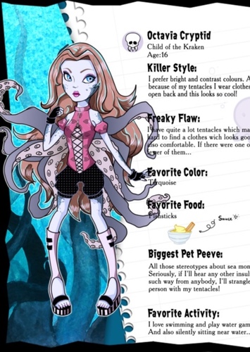 Octavia Cryptid Fan Casting for 90s/00s Monster High | myCast - Fan ...