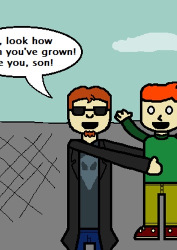 Fan Casting Kawai Sprite as Pico’s Dad in Friday Night Funkin: The ...