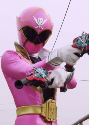 Pink Super Megaforce Ranger Fan Casting for Power Rangers Pirate Force ...
