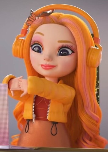 Fan Casting Abigail Cowen as Poppy in Rainbow High on myCast