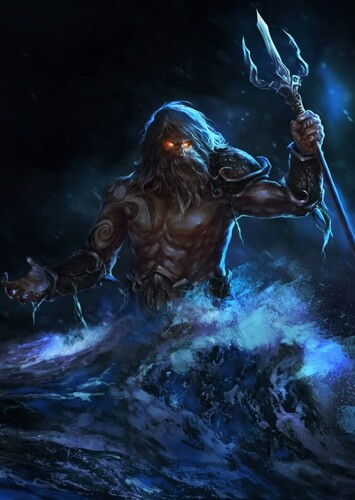 Fan Casting Chris Hemsworth as Poseidon in The Greek Gods Of Mount ...