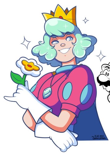 Super Mario Superstar Adventures/Super Mario The Animated Series Fan ...