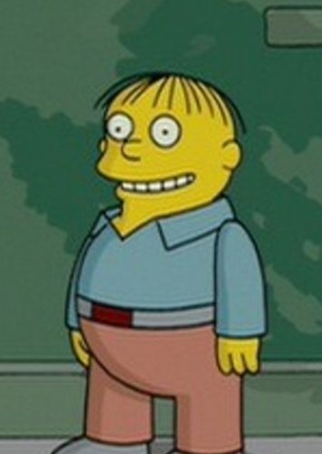 The Simpsons TV Show Ralph Wiggum Picking His Nose Metal