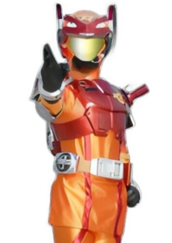 Reg The Red Force Squad Ranger Fan Casting for Power Rangers Fire ...