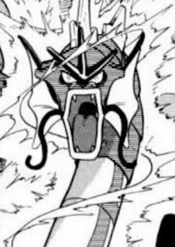 Silver's Gyarados (Japanese) Fan Casting for Pokemon Adventures: The ...