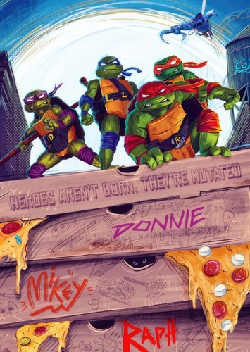 Fan Casting Bad (Michael Jackson song) as Songs for a Teenage Mutant ...