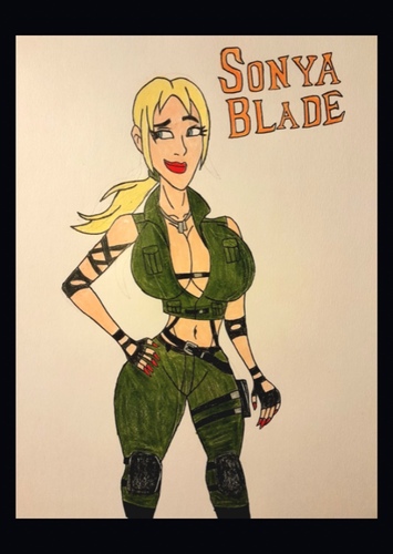 Sonya Blade Fan Casting for Mortal Kombat: Rebirth (credits for EK2001/Ethank1215) | myCast ...