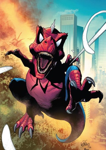 Spider-Rex [Pter Ptarker-(Earth-66)] Fan Casting for SPIDER-MAN: Across ...