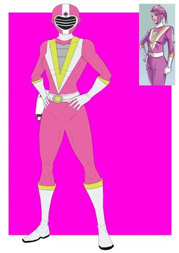 Star The Pink Supersonic Ranger Fan Casting for Saban's Power Rangers ...
