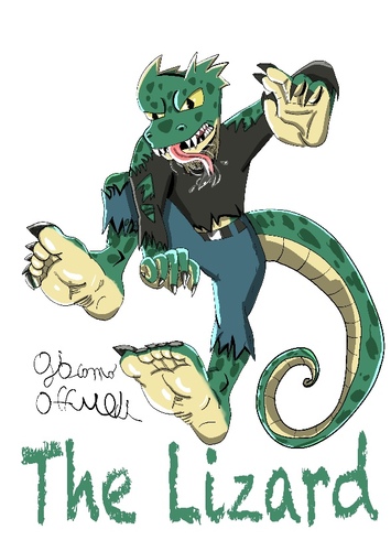 The Lizard design inspirations Fan Casting for I am Spider-Man (Spider ...