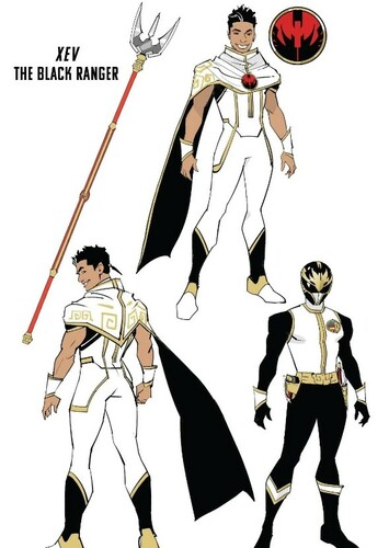 Xev The Black Squadron Ranger Fan Casting for Power Rangers Universe ...