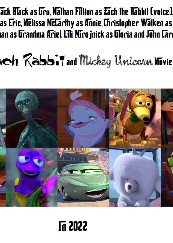 The Zach Rabbit and Mickey Unicorn Movie Fan Casting on myCast