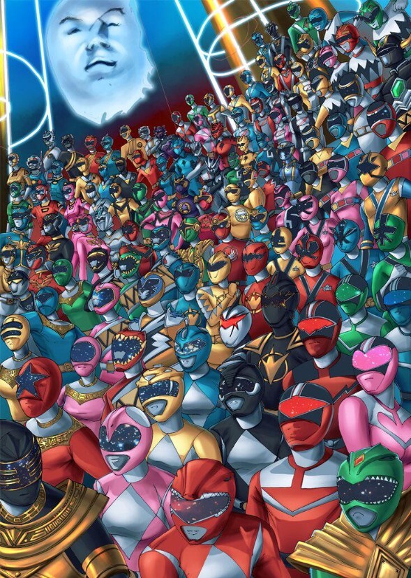 Fan Casting Power Rangers Lost Galaxy as Power Rangers Crossover ...